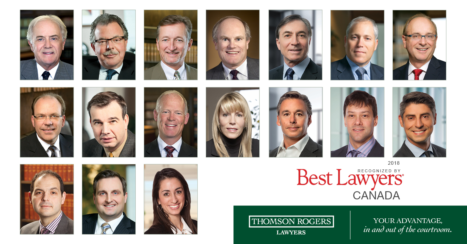 Best Lawyers in Canada 2018 | Thomson Rogers LLP